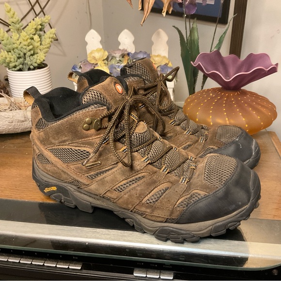 Merrell | Shoes | Merrell Mens Moab 2 Wtrprf Mid Hiking Shoes 3 | Poshmark